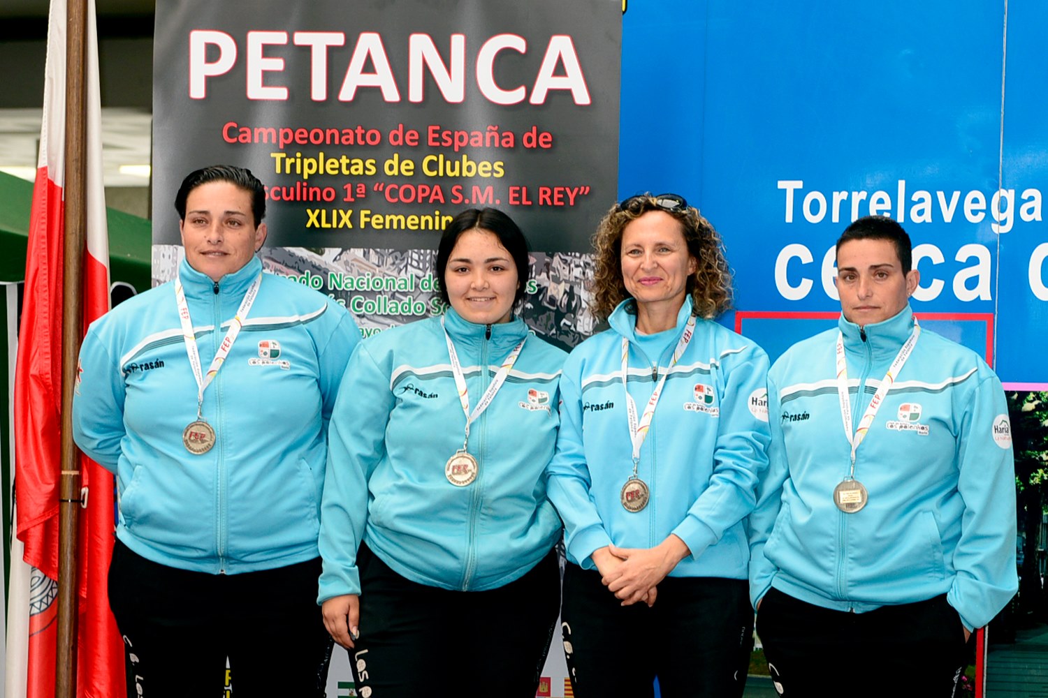DOS PODIUMS LOGRADOS EN EL CAMPEONATO DE ESPAÑA POR TRIPLETAS CATEGORIA ...